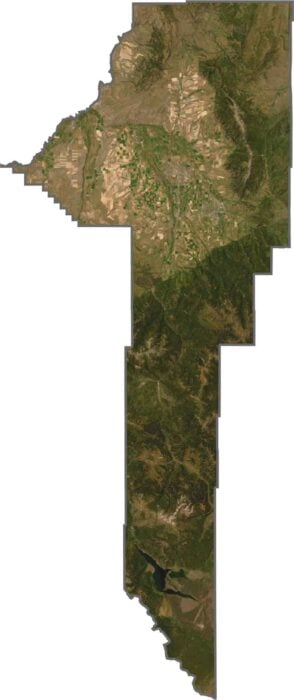 Gallatin County Map, Montana - US County Maps