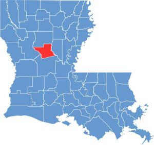 Grant Parish Map, Louisiana - US County Maps