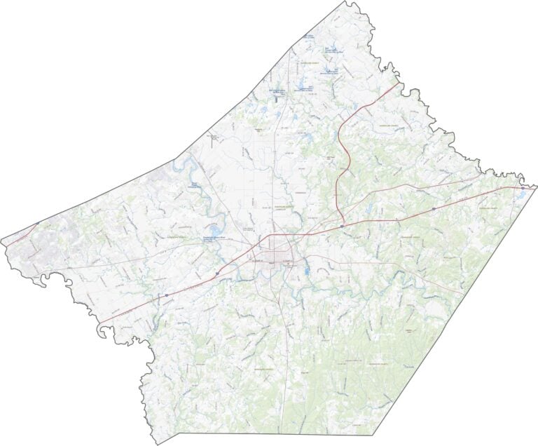 Guadalupe County Map, Texas - US County Maps