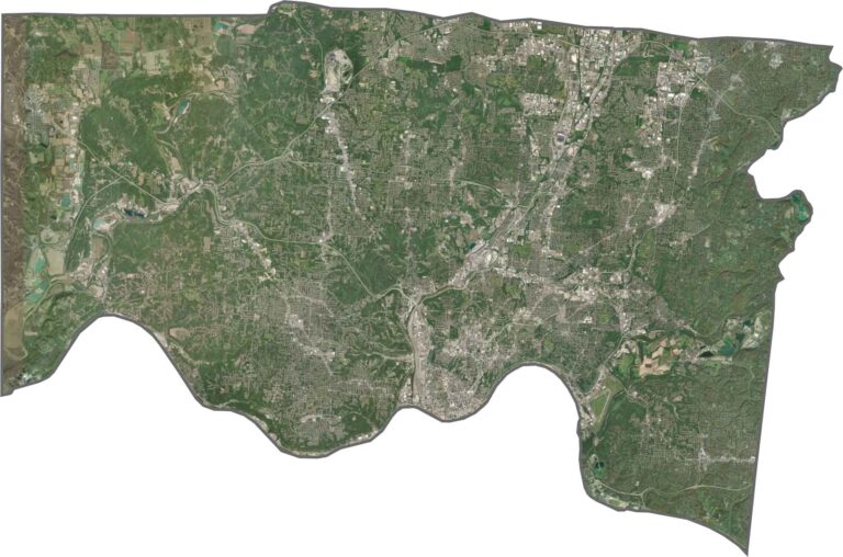 Hamilton County Map, Ohio - US County Maps