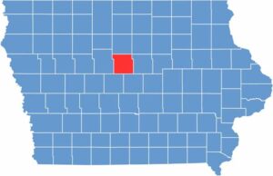 Hamilton County Map, Iowa - US County Maps