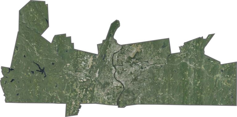 Hampden County Map, Massachusetts - US County Maps