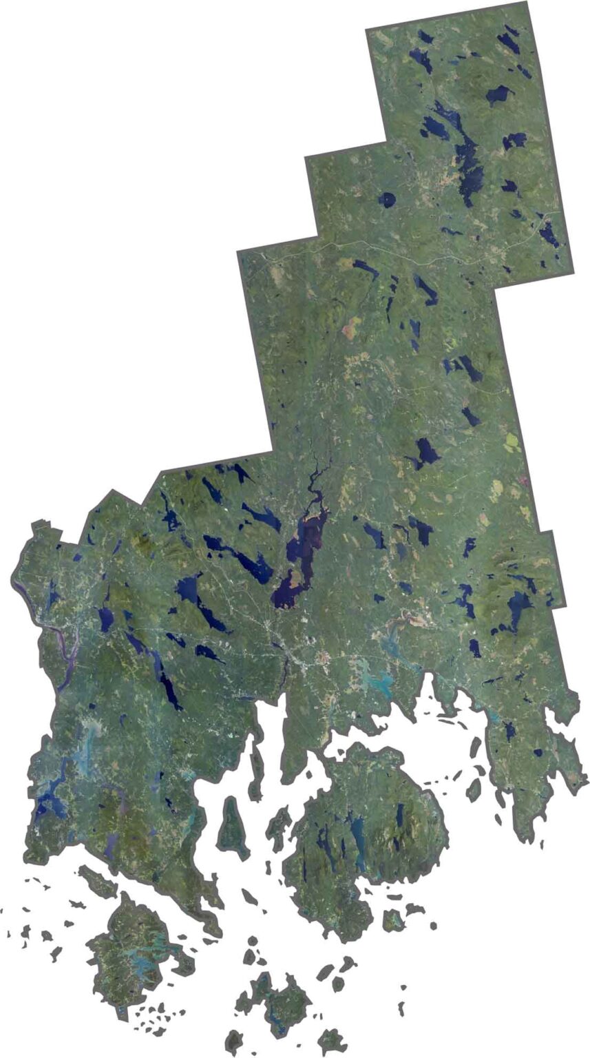 Hancock County Map, Maine - US County Maps