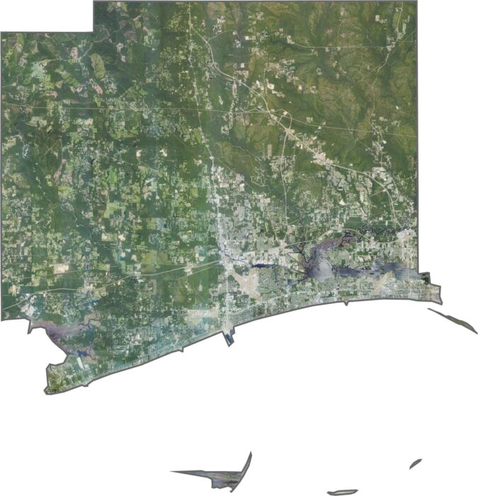 Harrison County Map, Mississippi - US County Maps
