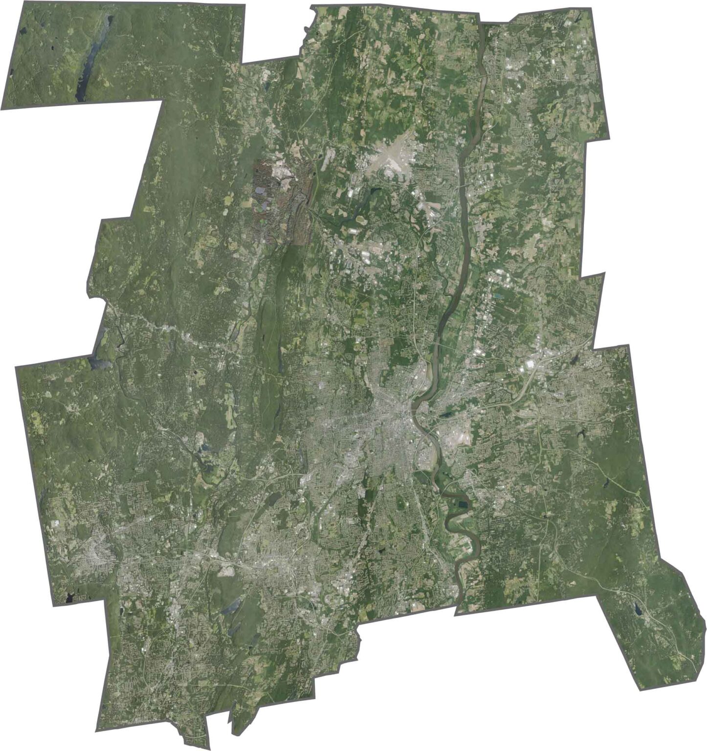 Hartford County Map, Connecticut - US County Maps