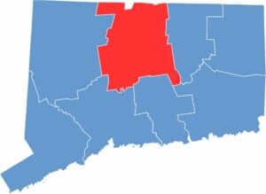 Hartford County Map, Connecticut - US County Maps