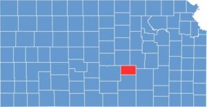 Harvey County Map, Kansas - US County Maps