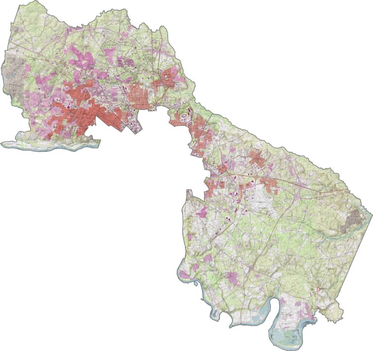 Henrico County Map, Virginia - US County Maps