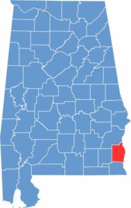 Henry County Map, Alabama - US County Maps