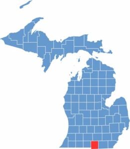 Hillsdale County Map, Michigan - US County Maps