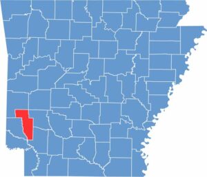 Howard County Map, Arkansas - US County Maps