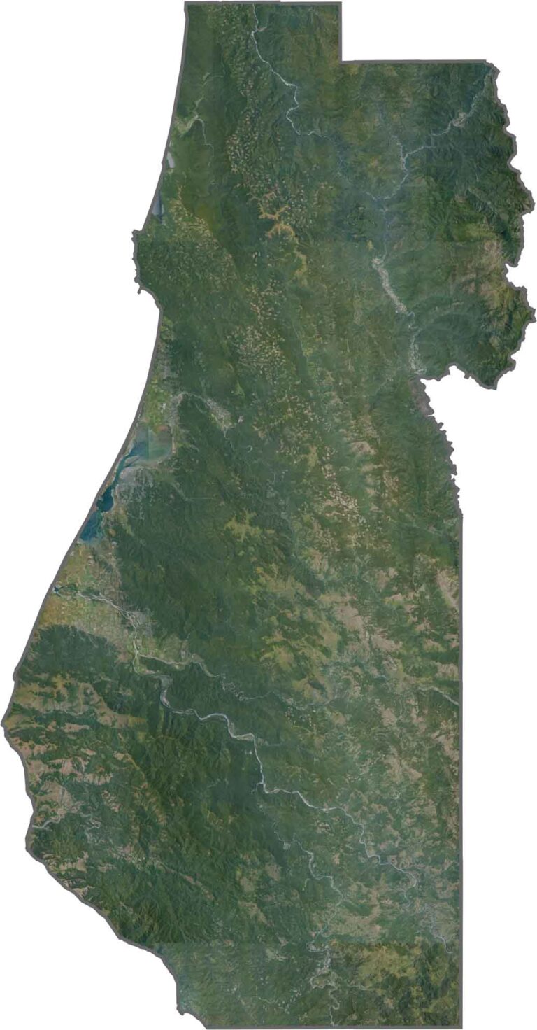 Humboldt County Map, California - US County Maps