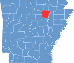 Independence County Map, Arkansas - US County Maps