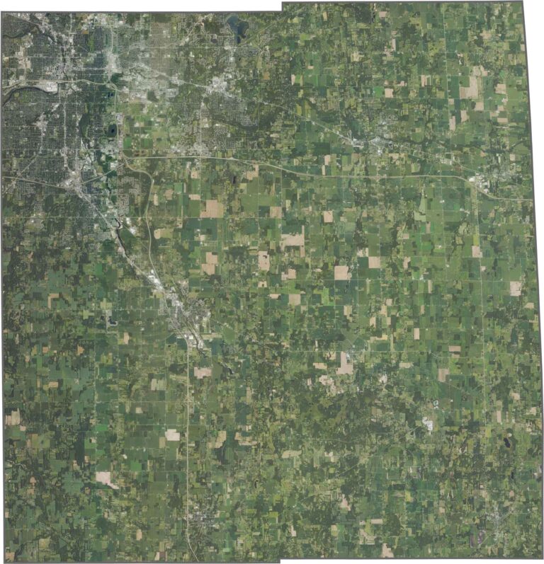 Ingham County Map, Michigan - US County Maps