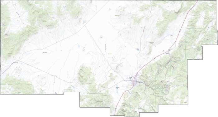 Iron County Map, Utah - US County Maps