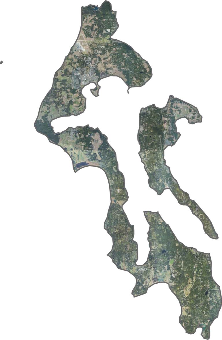 Island County Map, Washington - US County Maps