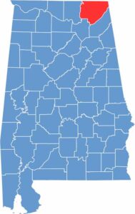 Jackson County Map, Alabama - US County Maps