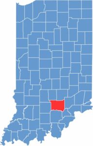 Jackson County Map, Indiana - US County Maps