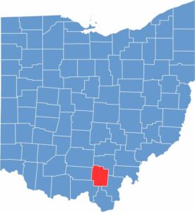 Jackson County Map, Ohio - US County Maps