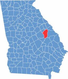 Jefferson County Map, Georgia - US County Maps
