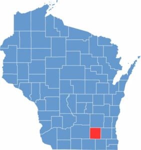 Jefferson County Map, Wisconsin - US County Maps