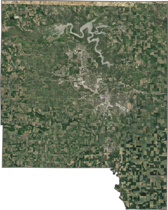 Johnson County Map, Iowa - US County Maps