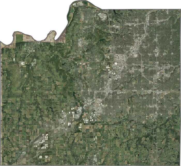 Johnson County Map, Kansas - US County Maps
