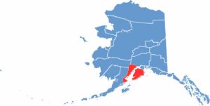 Kenai Peninsula Borough Map, Alaska - US County Maps