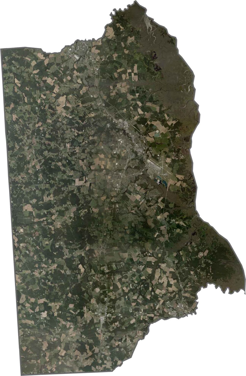 Kent County Map, Delaware - US County Maps