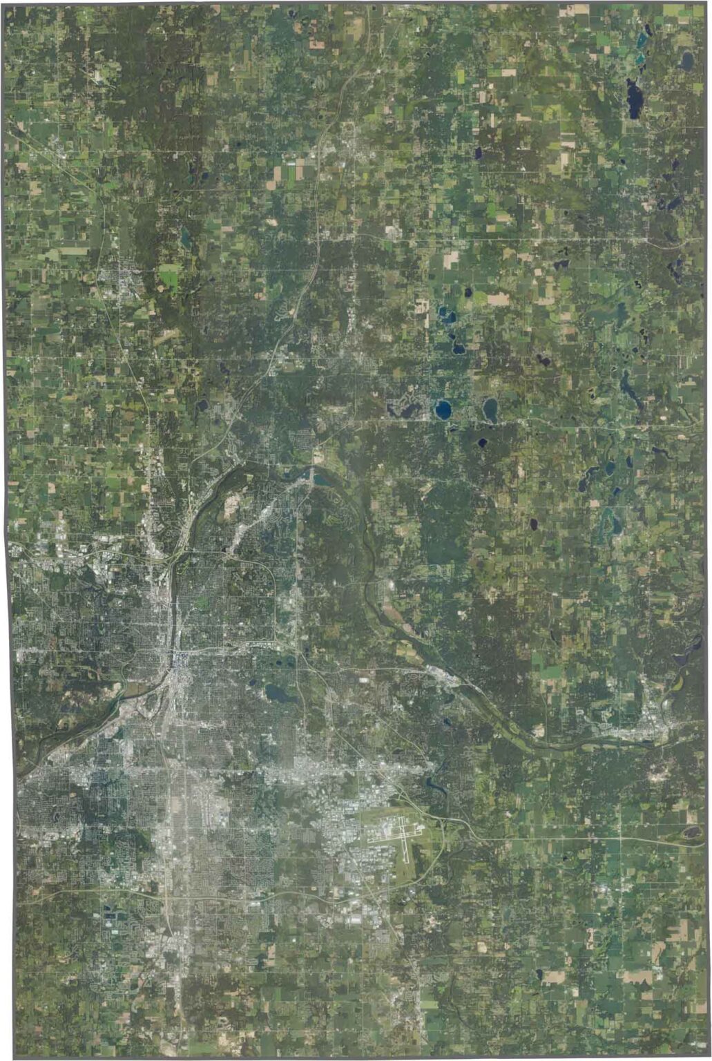 Kent County Map, Michigan - US County Maps