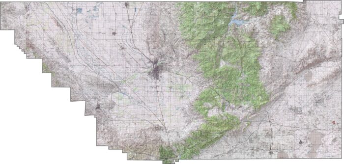Kern County Map, California - US County Maps