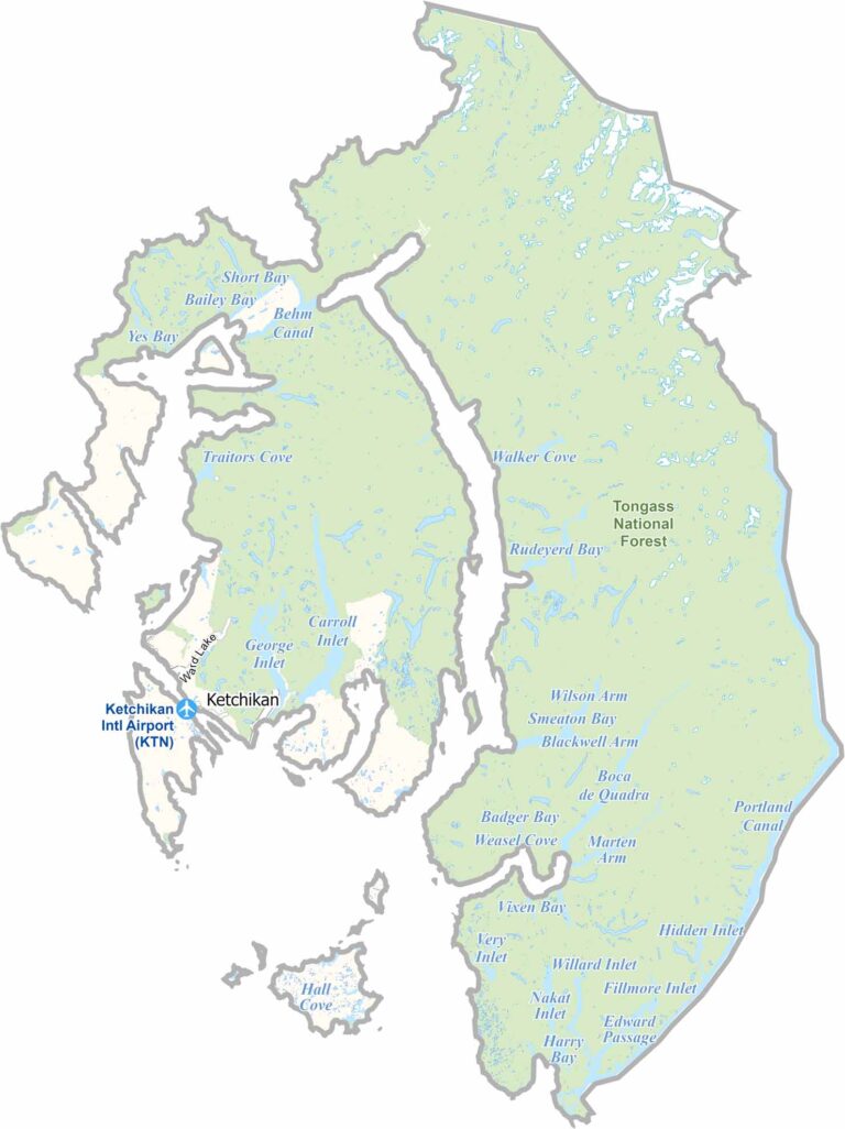 Alaska Borough Map - US County Maps