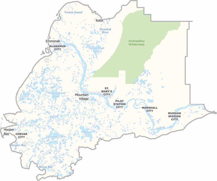 Alaska Borough Map - US County Maps