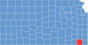 Labette County Map, Kansas - US County Maps