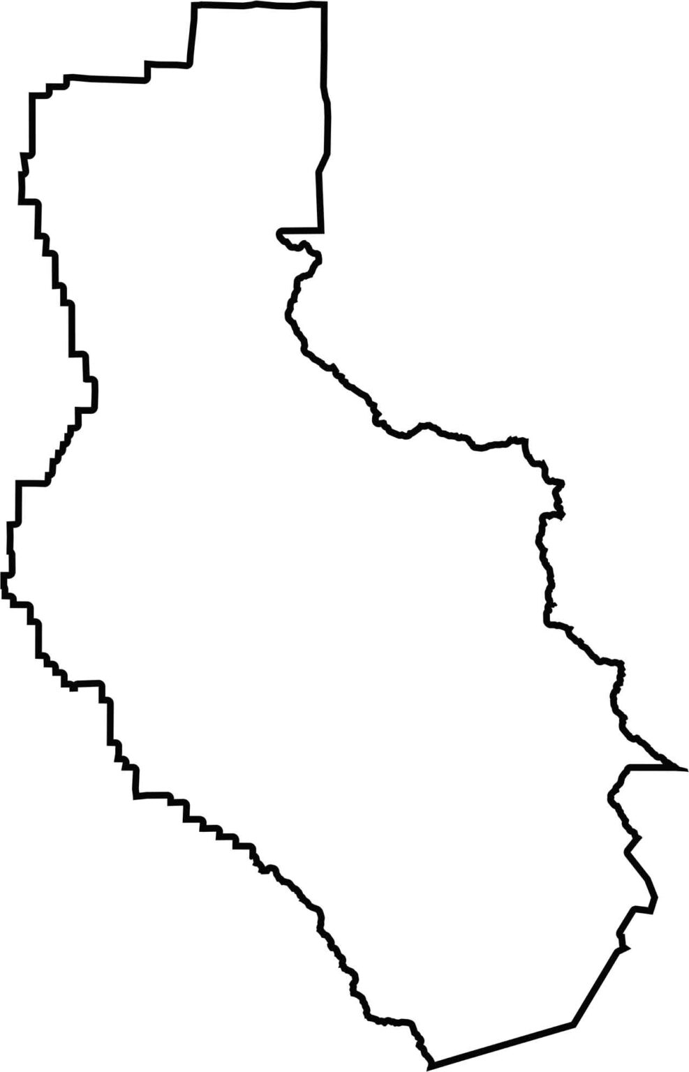 Lake County Map, California - US County Maps