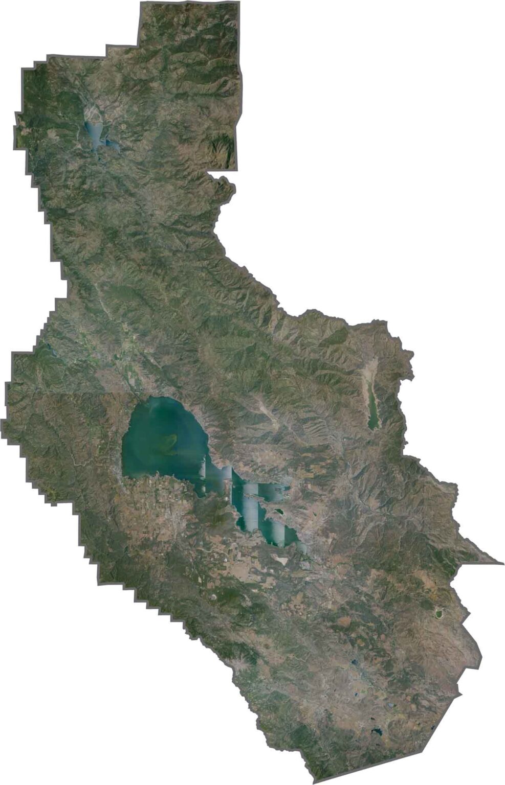Lake County Map, California - US County Maps