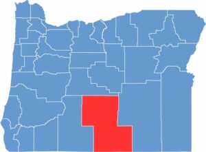 Lake County Map, Oregon - US County Maps