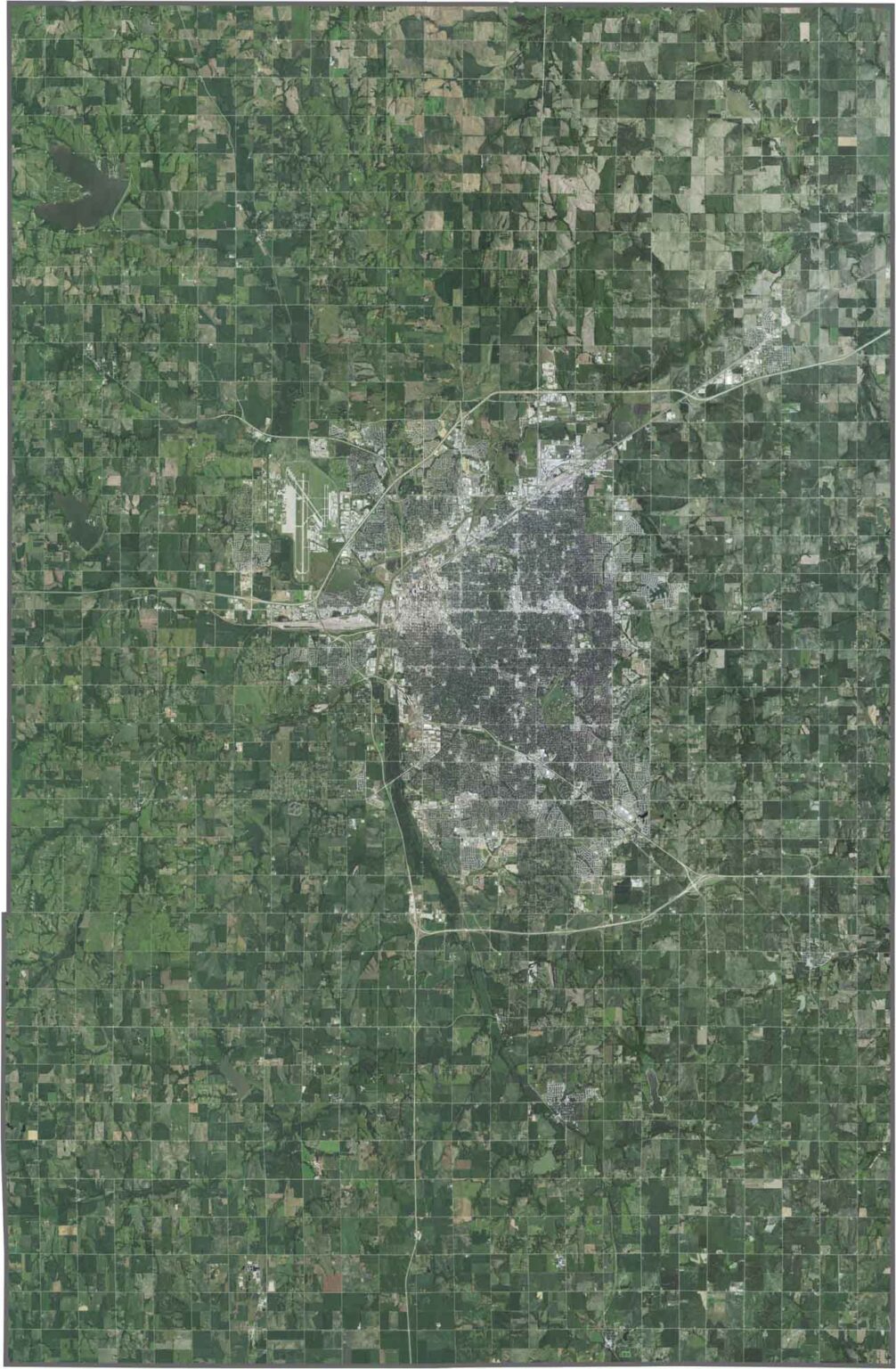 Lancaster County Map, Nebraska - US County Maps