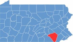 Lancaster County Map, Pennsylvania - US County Maps