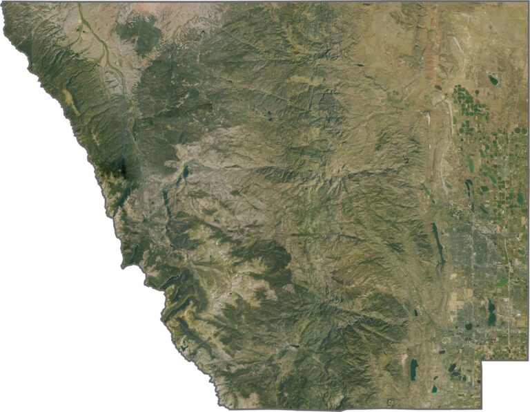 Larimer County Map, Colorado - US County Maps