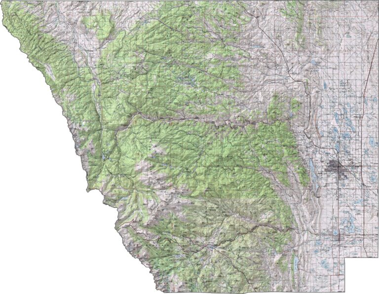 Larimer County Map, Colorado - US County Maps