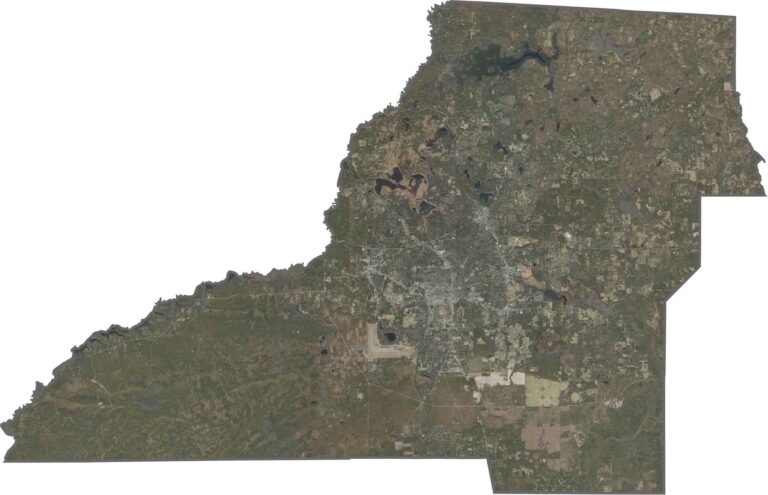 Leon County Map, Florida - US County Maps