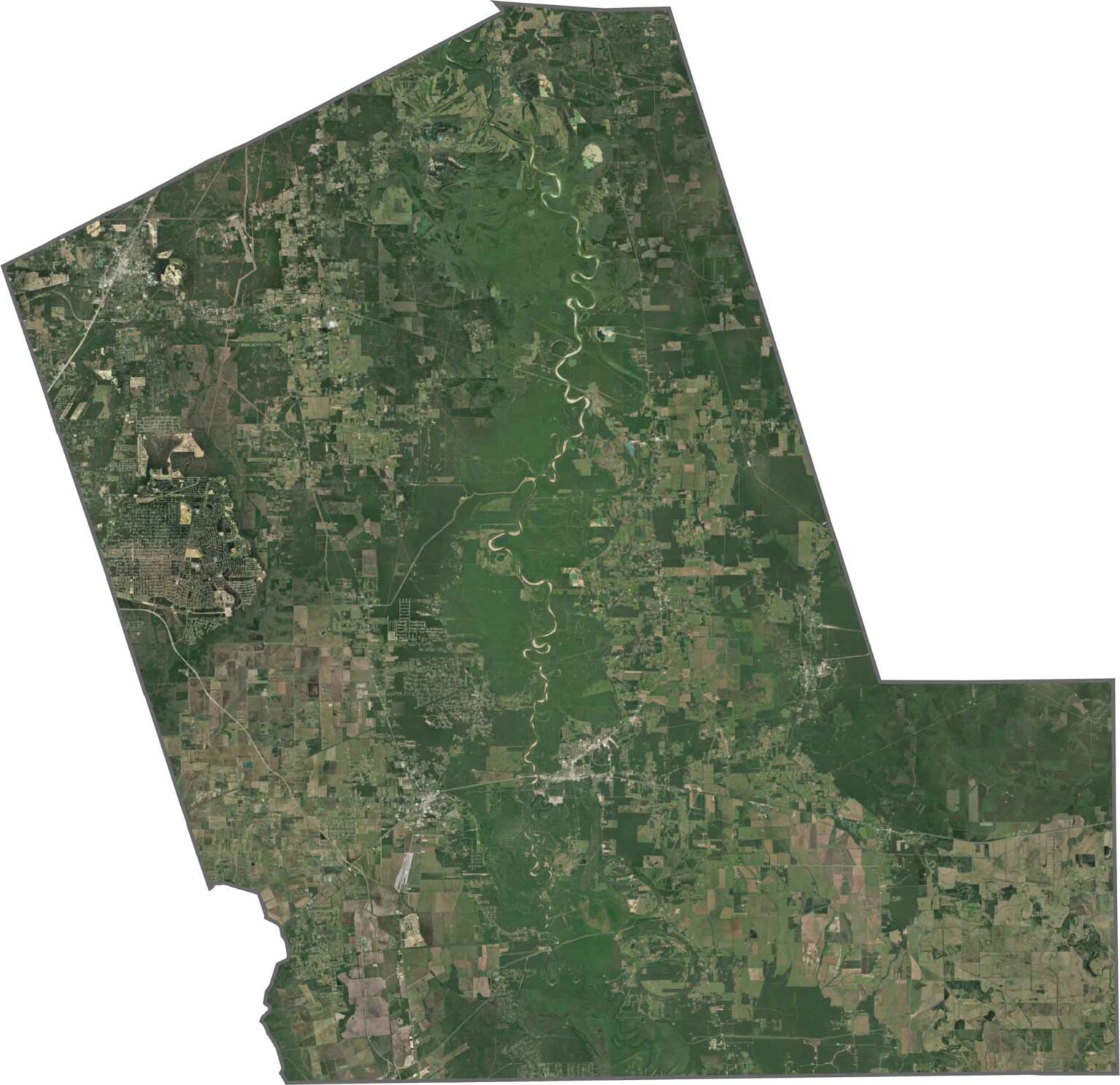 Liberty County Map, Texas - US County Maps