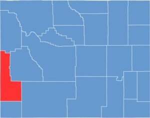 Lincoln County Map, Wyoming - US County Maps