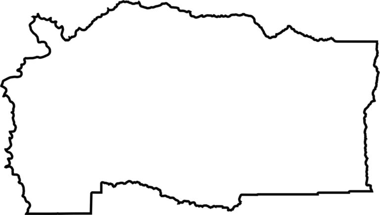 Linn County Map, Oregon - US County Maps