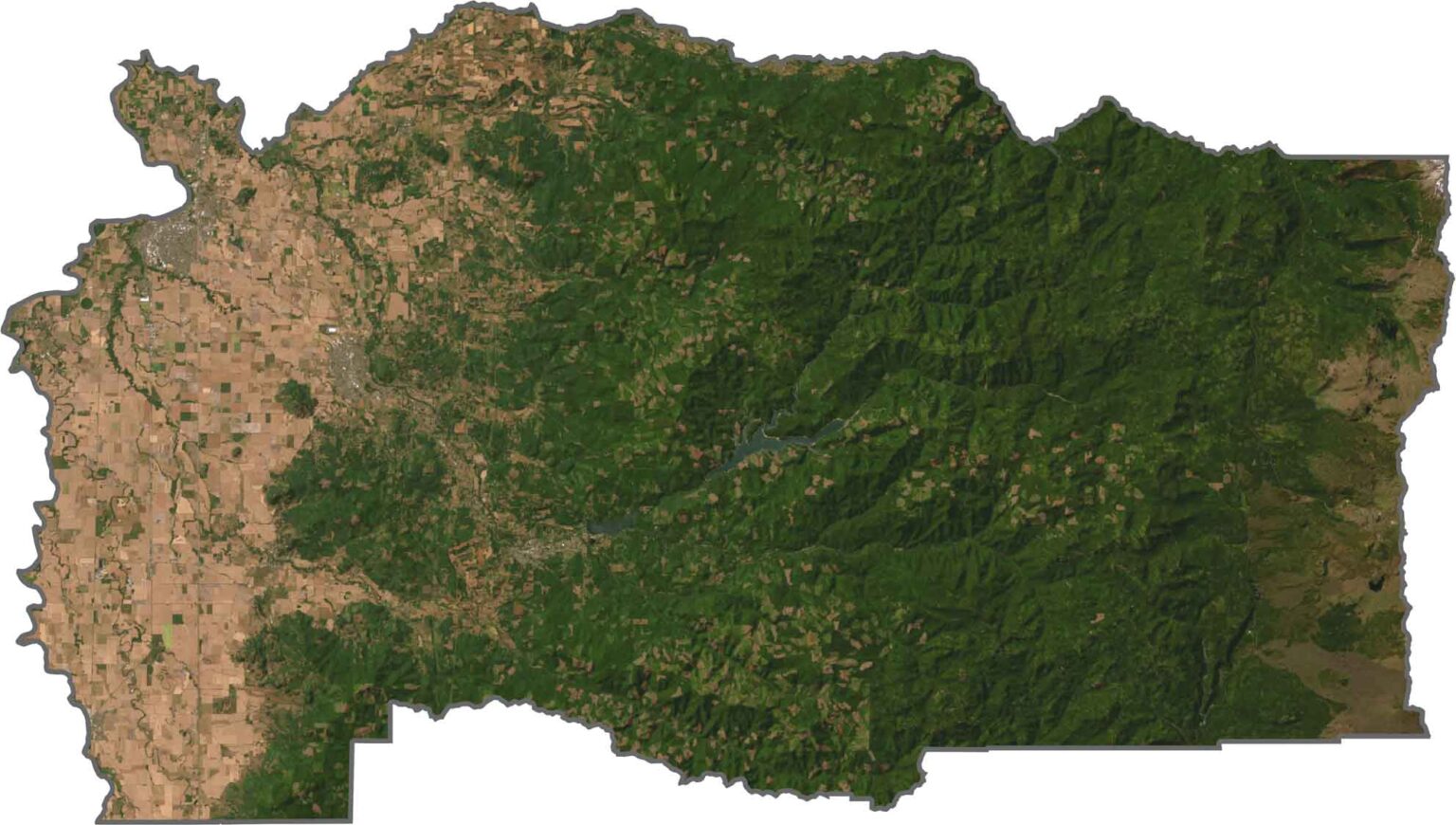 Linn County Map, Oregon - US County Maps