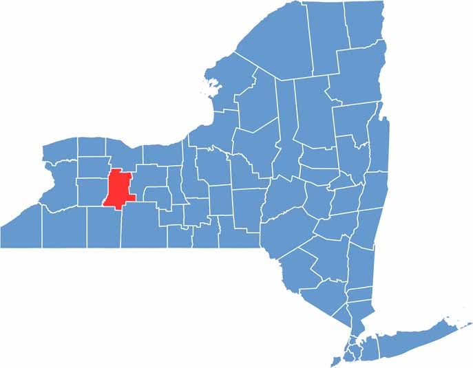 Livingston County Map, New York - US County Maps Livingston County Map, New York - US County Maps