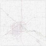 Lubbock County Map, Texas - US County Maps