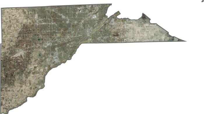 Lucas County Map, Ohio - US County Maps