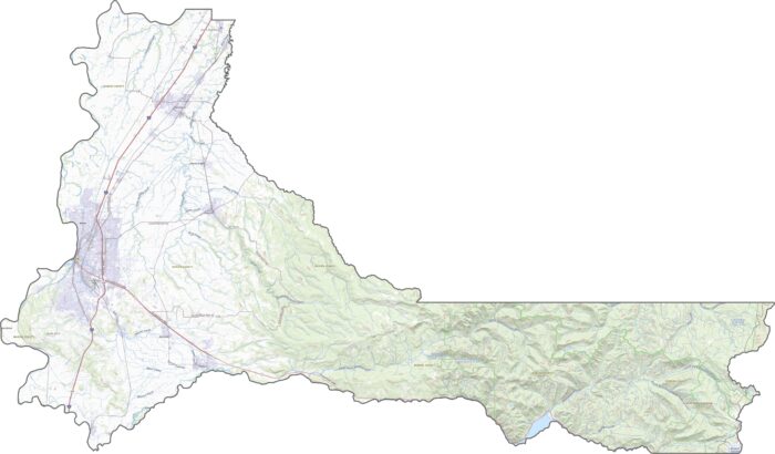 Marion County Map, Oregon - US County Maps